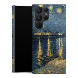 DeinDesign Galaxy S23 Ultra Handy Premium Case Smartphone Handyh&uuml;lle Schutzh&uuml;lle gl&auml;nzend Kunst Painting Premium Case