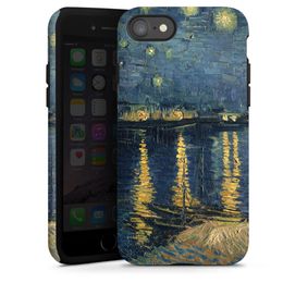 DeinDesign iPhone SE (2020) Handy Panzer Handyh&uuml;lle robuste Outdoor H&uuml;lle Schutzh&uuml;lle matt Kunst Painting Tough Case