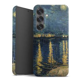 DeinDesign Galaxy S25 Handy Premium Case Smartphone Handyh&uuml;lle Schutzh&uuml;lle gl&auml;nzend Kunst Painting Premium Case