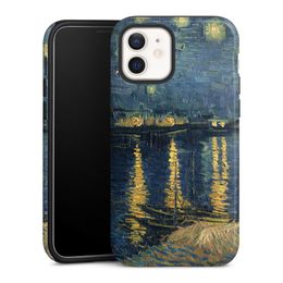 DeinDesign iPhone 12 mini Handy Panzer Handyh&uuml;lle robuste Outdoor H&uuml;lle Schutzh&uuml;lle gl&auml;nzend Kunst Painting Tough Case