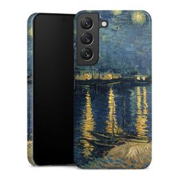 DeinDesign Galaxy S22 Handy Premium Case Smartphone Handyh&uuml;lle Schutzh&uuml;lle gl&auml;nzend Kunst Painting Premium Case
