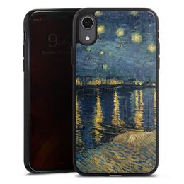 DeinDesign iPhone Xr Handy Silikon H&uuml;lle Case schwarz Handyh&uuml;lle Kunst Painting