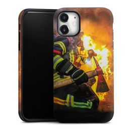 DeinDesign iPhone 11 Handy Panzer Handyh&uuml;lle robuste Outdoor H&uuml;lle Schutzh&uuml;lle matt Fire Fire Fighters Life Saver Tough Case