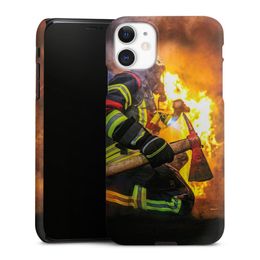 DeinDesign iPhone 11 Handy Premium Case Smartphone Handyh&uuml;lle Schutzh&uuml;lle matt Fire Fire Fighters Life Saver Premium Case