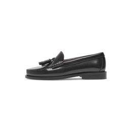 Loafer Henry Stevens "Hunter W PL", Damen, Gr. 36, schwarz, Kalbsleder, Schuhe Loafer