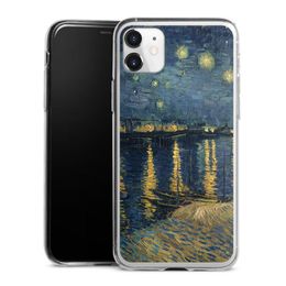 DeinDesign iPhone 11 Handy Slim Case Silikon Handyh&uuml;lle transparent H&uuml;lle extra d&uuml;nn Painting Kunst Silikon Slim Case