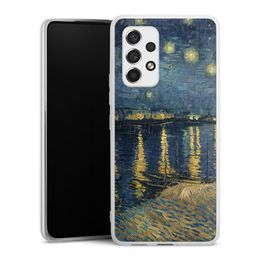 DeinDesign Galaxy A53 5G Handy Silikon H&uuml;lle Case transparent Handyh&uuml;lle Kunst Painting Silikon Case