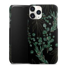 DeinDesign iPhone 11 Pro Handy Premium Case Smartphone Handyh&uuml;lle Schutzh&uuml;lle matt Eukalyptus Leaves Nature Premium Case