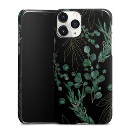 DeinDesign iPhone 11 Pro Handy Premium Case Smartphone Handyh&uuml;lle Schutzh&uuml;lle gl&auml;nzend Eukalyptus Leaves Nature Premium Case