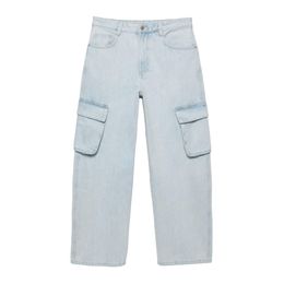 Pull&Bear Pull&bear Cargo Jeans male Blue size 36