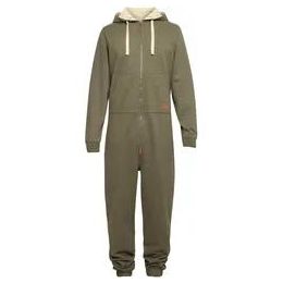 Overall Blend "Overall BHSalinho", Herren, Gr. L, N-Gr, gr&uuml;n (ivy gr&uuml;n), Obermaterial: 60% Baumwolle CO. 40% Polyester PES., Overalls Overall