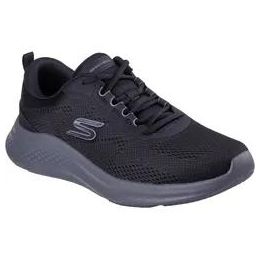 Sneaker Skechers "SKECH-LITE PRO 2.0-BERRIX", Herren, Gr. 41, schwarz, grau, Mesh, Synthetik, Schuhe Sneaker, Schn&uuml;rschuh, Freizeitschuh, Halbschuh mit Air-Cooled Memory Foam