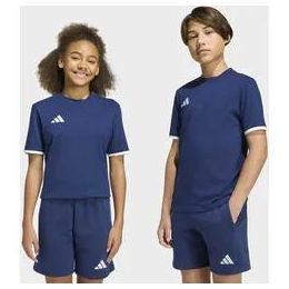 Trainingsshirt Adidas PERFORMANCE "ENT26 TEE Y", Jungen, Gr. 140, team navy blau 2, wei&szlig;, Obermaterial: 100% Baumwolle, Rundhals, Shirts, f&uuml;r aktive Kinder, sportliches Design, aus Baumwolle