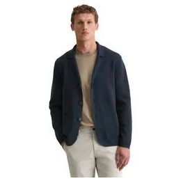 Marc O'Polo Cardigan MARC O'POLO "aus Bio-Baumwolle", Herren, Gr. M, schwarz navy, Obermaterial: 100% Baumwolle, unifarben, regular fit, Manschette, Strickjacken