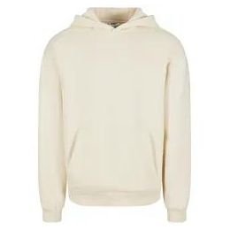 Kapuzenpullover Urban Classics "Urban Classics Fluffy Hoody", Herren, Gr. M, sandwei&szlig;, 70% Baumwolle, 30% Polyester, unifarben, normal, ohne Ausschnitt, Pullover Kapuzenpullover