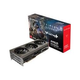 Sapphire Radeon RX 9070 XT Nitro+ Crimson Desert Version, Grafikkarte silber, RDNA4, GDDR6, 2x DisplayPort, 2x HDMI 2.1