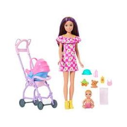 Mattel Skipper Babysitters Inc. Kinderwagen Spielset mit Babypuppe und Zubeh&ouml;r