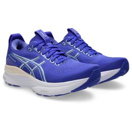 Laufschuh asics "GEL-KAYANO 32", Damen, Gr. 40, cobalt burst, pure silber, Synthetik, Schuhe Laufschuh, f&uuml;r mehr Stabilit&auml;t