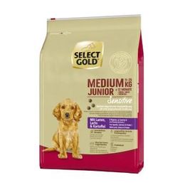 SELECT GOLD Sensitive Medium Junior Lamm mit Lachs und Kartoffel 4 kg