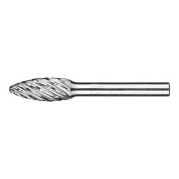 Pferd TOOLS Hartmetall Hochleistungsfr&auml;sstift STEEL Flamme B &Oslash; 10x25 mm Schaft-&Oslash; 6 mm f&uuml;r Stahl (21103286)