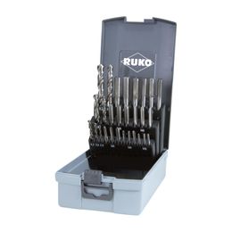 Ruko 28-teiliger Handgewindebohrer-Satz M DIN 352 HSS Co 5 (245003ERO)