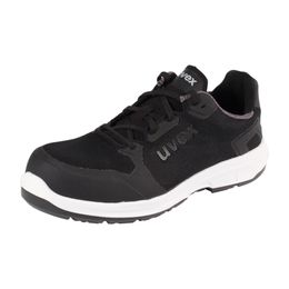 Uvex Halbschuh schwarz/wei&szlig; Uvex 1 sport, S1P, EU-Schuhgr&ouml;&szlig;e: 45 (6594245)