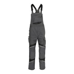 K&Uuml;BLER WORKWEAR K&uuml;bler ACTIVIQ cotton+ Latzhose anthrazit/schwarz 66 ; K&uuml;bler Workwear (3450 3421-9799-66)