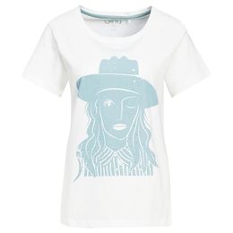 Gina Damen T-Shirt mit Front-Print