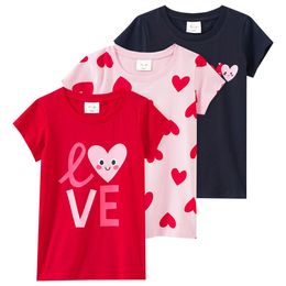 Yigga 3 M&auml;dchen T-Shirts mit Prints