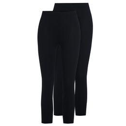 Gina 2 Damen 3/4-Leggings unifarben