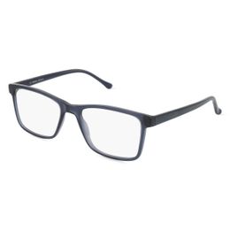 Fielmann BD 544 CL Brille Herren | Fassung: Vollrand, Quadratisch, Blau Transparent