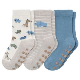 Topomini 3 Paar Baby Stopper-Socken im Set