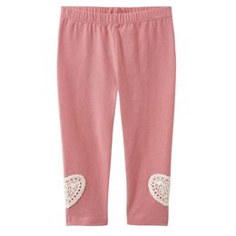Topomini Baby Leggings mit H&auml;kelspitze
