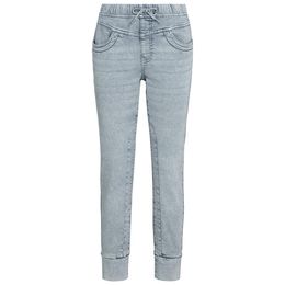Gina Damen Jeggings mit Used-Waschung