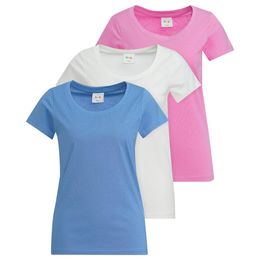 Gina 3 Damen T-Shirts im Basic-Look