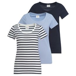 Gina 3 Damen T-Shirts im Basic-Look