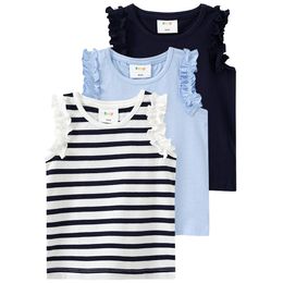 Topomini 3 Baby Tops mit R&uuml;schen