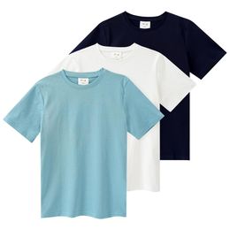 Yigga 3 Jungen T-Shirts im Basic-Look