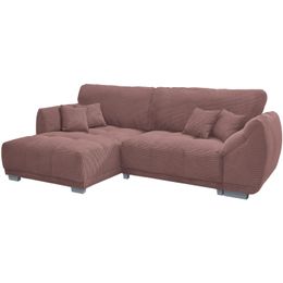 Wohnlandschaft Home Affaireterracotta, 92% Polyester, 8% Nylon, Sofas