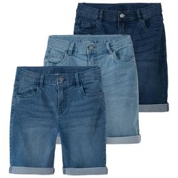 Topolino 3 Jungen Jeansshorts im Basic-Look