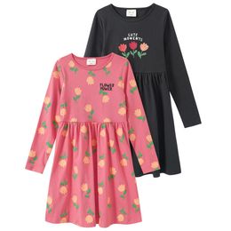 Yigga 2 M&auml;dchen Kleider mit Prints