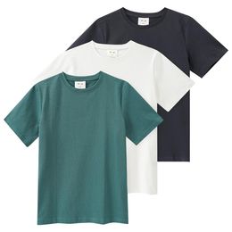 Yigga 3 Jungen T-Shirts im Basic-Look