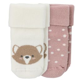 Topomini 2 Paar Newborn Socken mit Bio-Baumwolle
