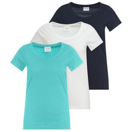 Gina 3 Damen T-Shirts im Basic-Look