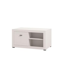 Couchtisch Home Affaire "Warwick, Wohnzimmertisch, Sofatisch, Beistelltisch, Kaffeetisch", kaschmir, kaschmir, kaschmir, B:101cm H:53,5cm T:58cm, Tische, Couchtisch, Eleganter Couchtisch in Kaschmir mit viel Stauraum, Hei&szlig;folienpr&auml;gung
