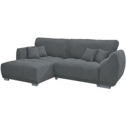 Wohnlandschaft Home Affaireanthrazit, 92% Polyester, 8% Nylon, Sofas