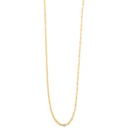 Adelia&acute;s ADELIA ́S Damen Kette ohne Anh&auml;nger "Unisex Halskette &ndash; Ankerkette aus Edelstahl 45+5", 50cm, Edelstahlgold, Edelstahl, Halsketten, Ideal als Geschenk