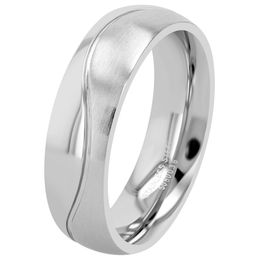 Adelia&acute;s Fingerring ADELIA&acute;S "Herren Ring aus Edelstahl" Gr. 66, silber, Fingerringe, Herren, 66, Edelstahl, Fingerring