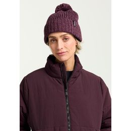 Jack Wolfskin Damen Beanie "MEDLEY KNIT BEANIE W"amaranth, Gr. S, Obermaterial: 100% Polyester; Futter: 100% Polyester, M&uuml;tzen