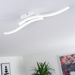 hofstein Letala Deckenleuchte LED Wei&szlig;, 2-flammig